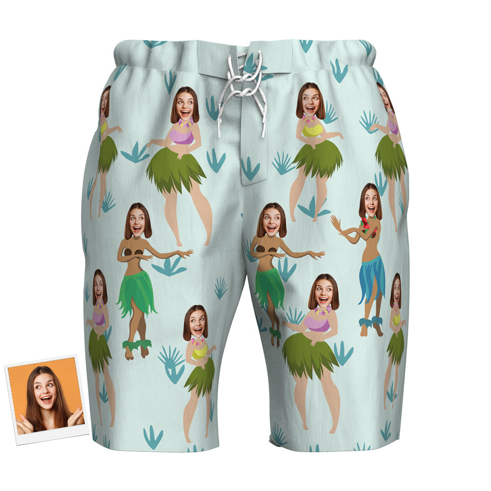 Custom Swim Trunks with Face | Custom Swim Trunks | Personalized Swim ...