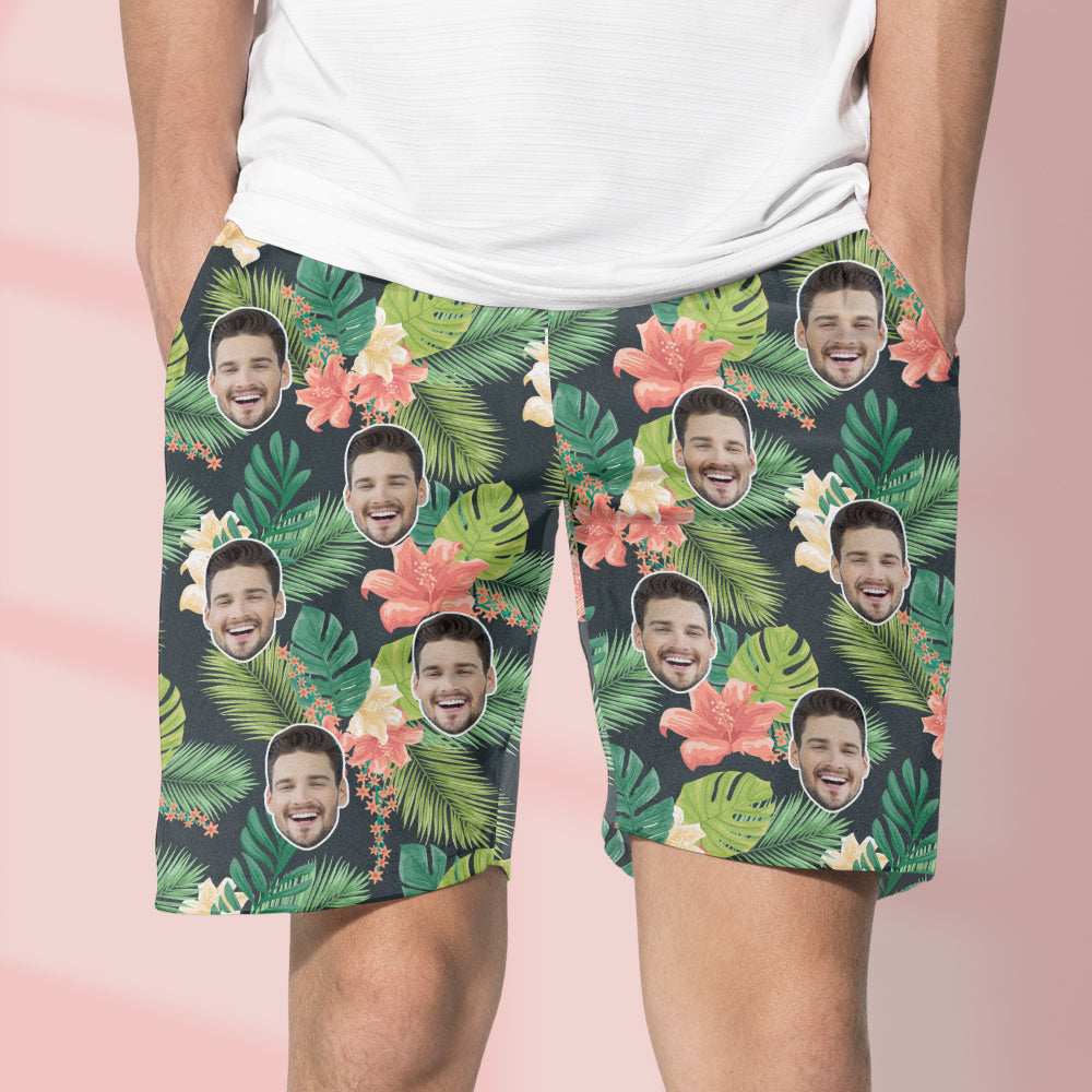 Custom Swim Trunks with Face | Custom Swim Trunks | Personalized Swim ...