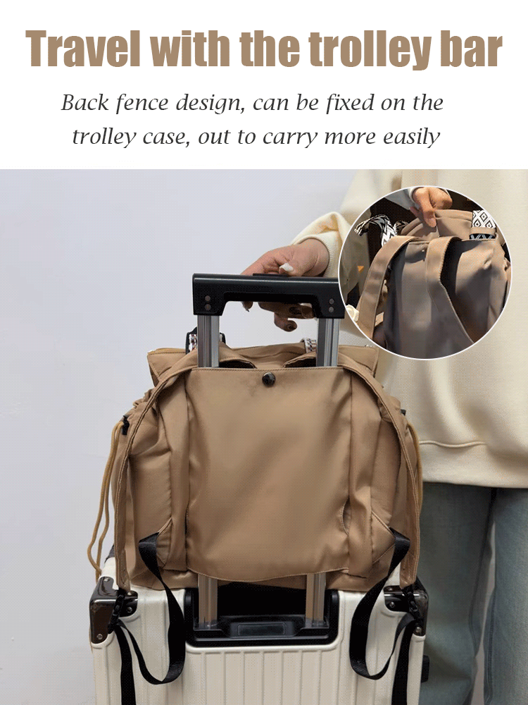 Transformable cradle bag travel storage bag – titemokou