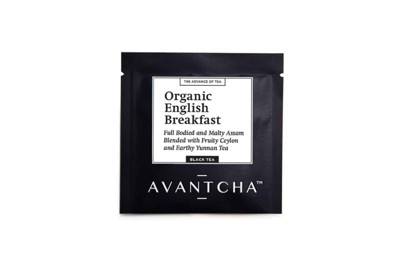 Organic English Breakfast Silk Teabags | AVANTCHA™ Tea Thailand