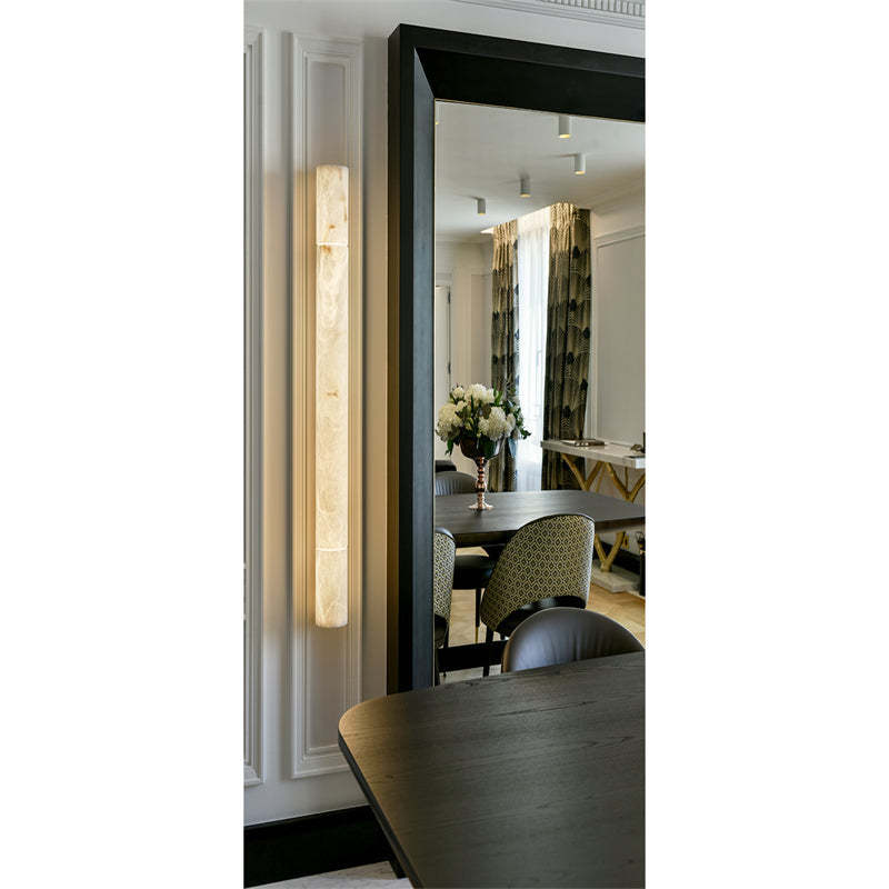 LS Garron Modern Alabaster Linear Wall Sconce – Lightingside