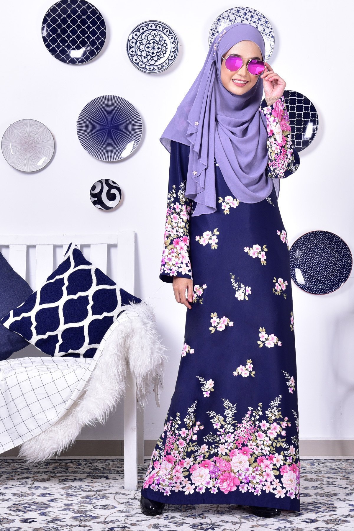 Abaya Ranaa - Blue Valley – MCC Lifestyle
