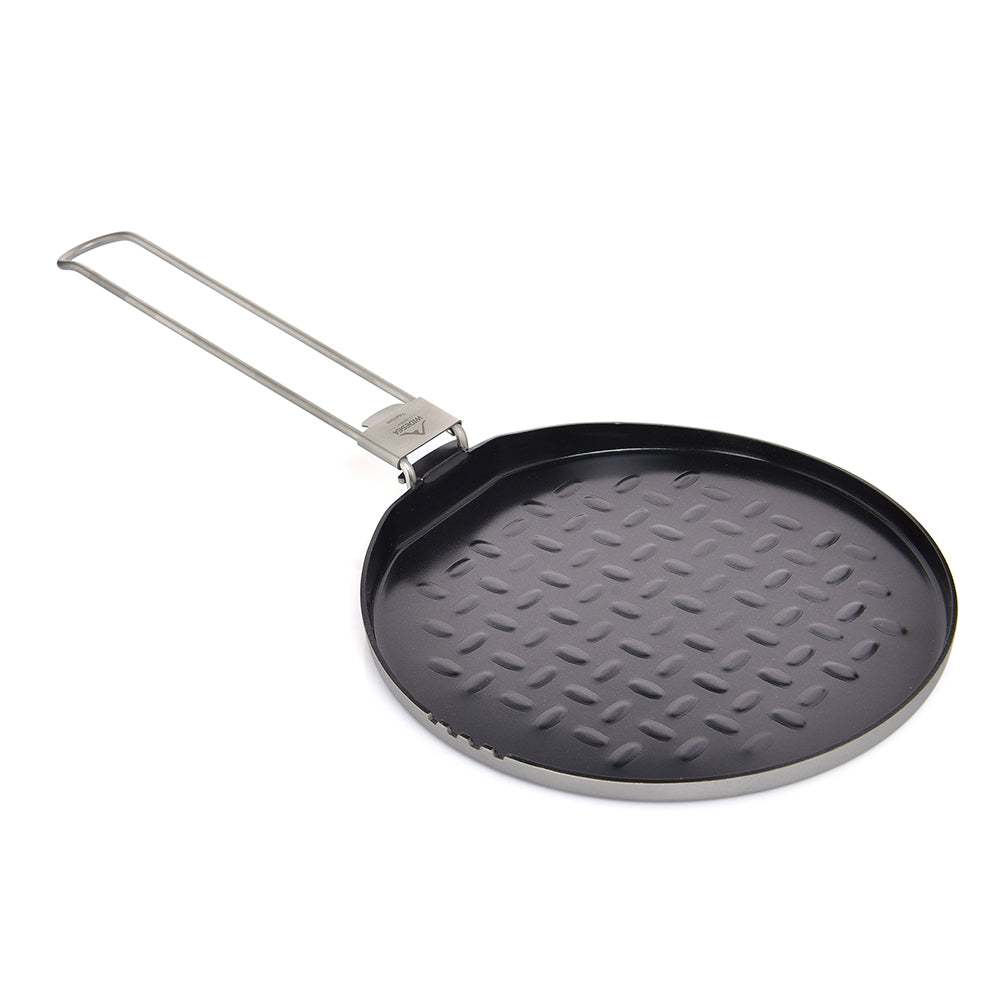 Titanium Open fire Fry Pan – Safe Haven Armor