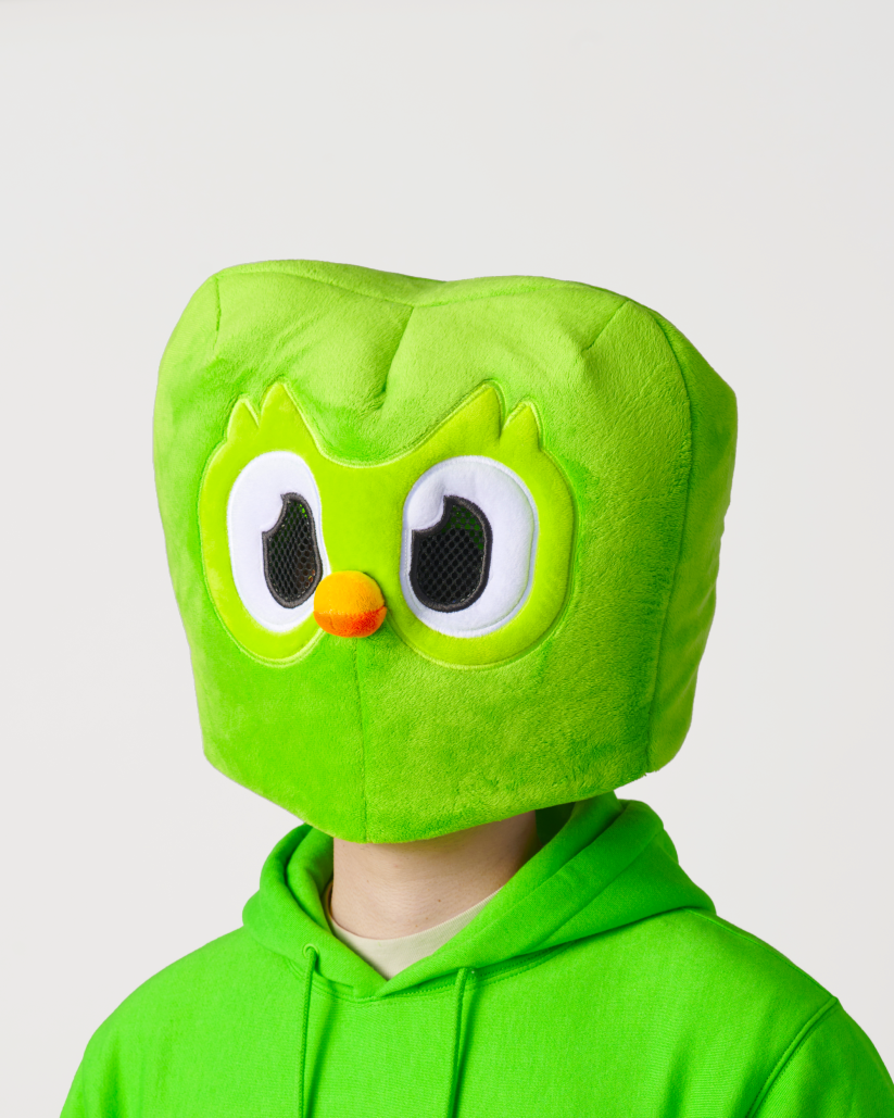 Duo the Owl Mask - Duolingo Store Asia