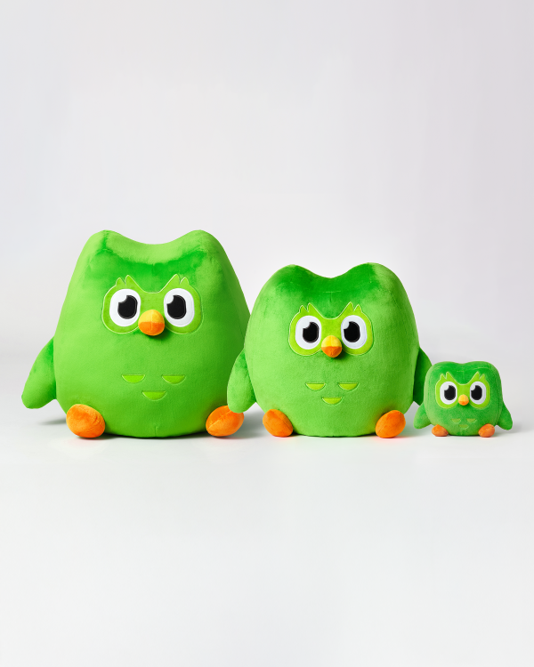 Big Duo Plushie - Duolingo Store Asia