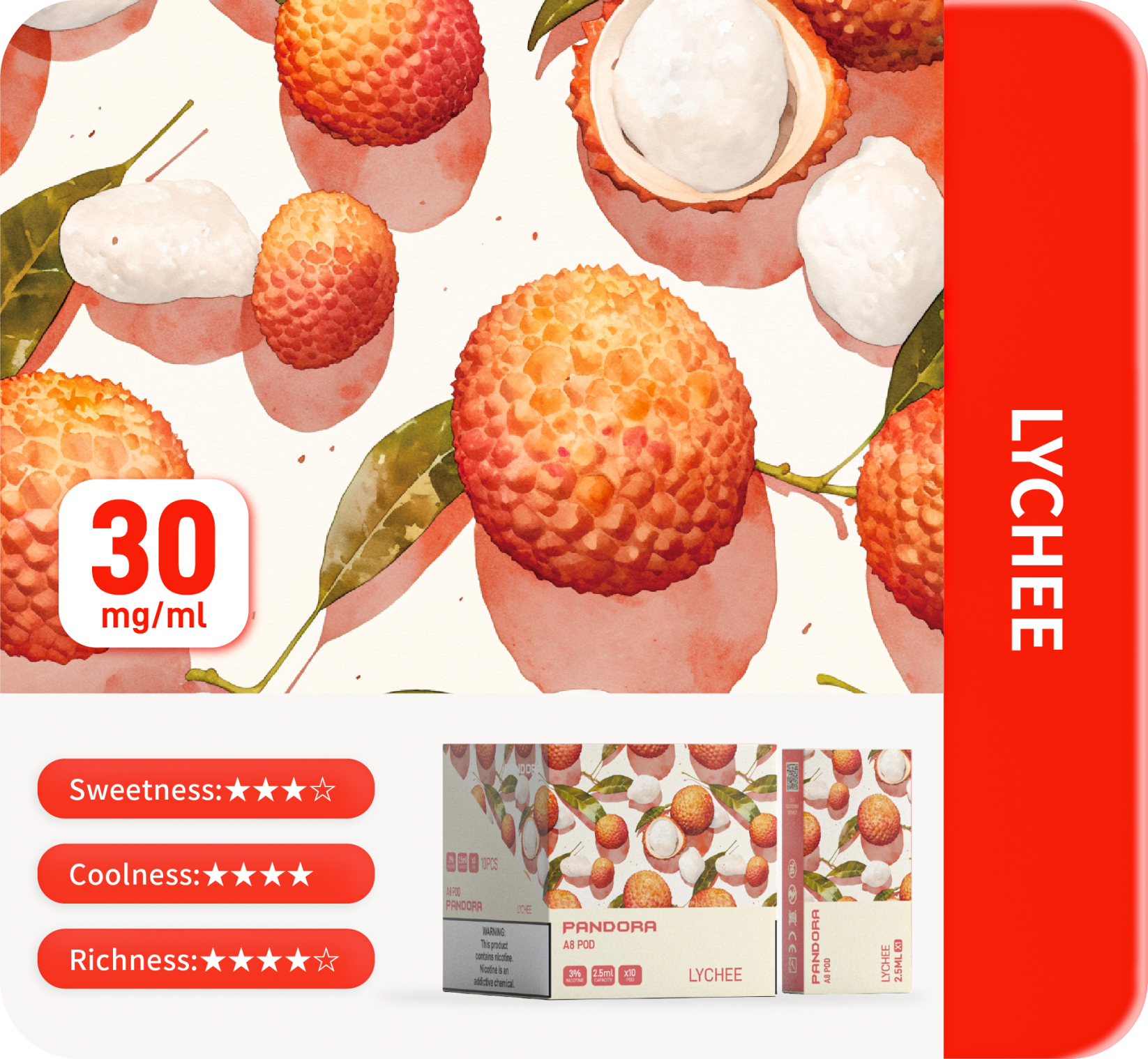 Lychee – Pandora vape