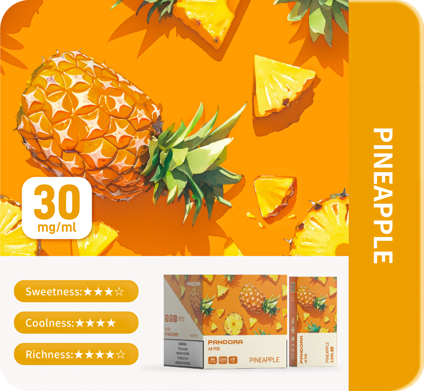 pineapple – Pandora vape