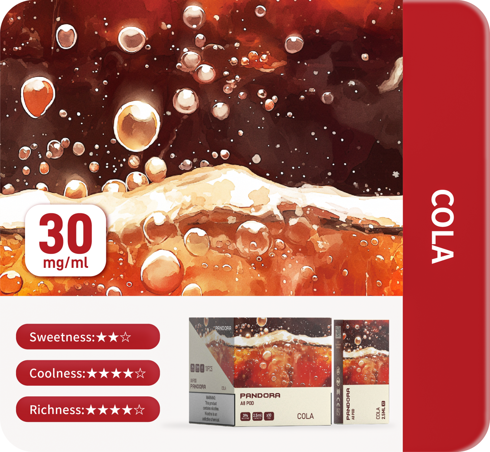 Cola – Pandora vape