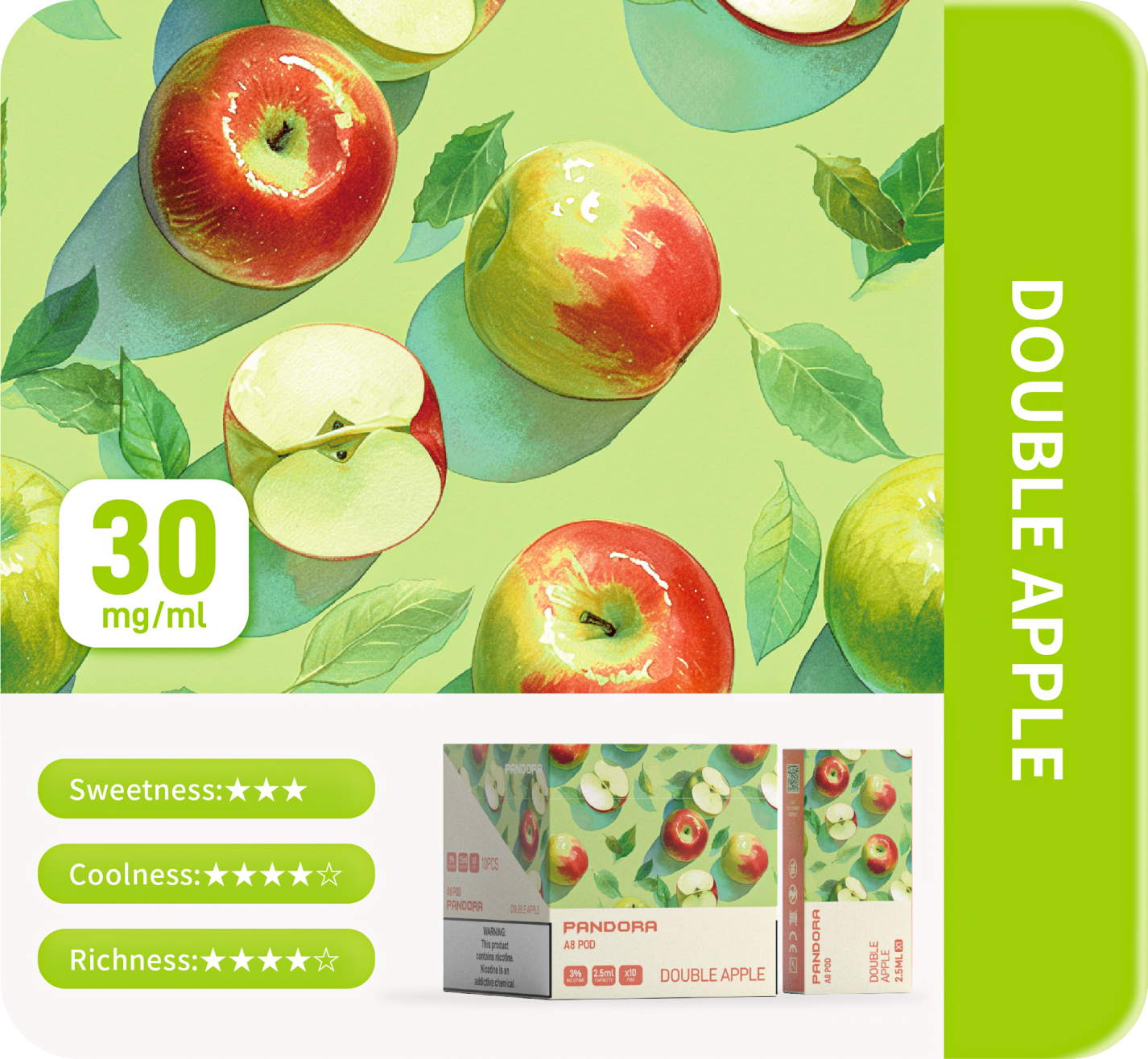 Double Apple – Pandora vape