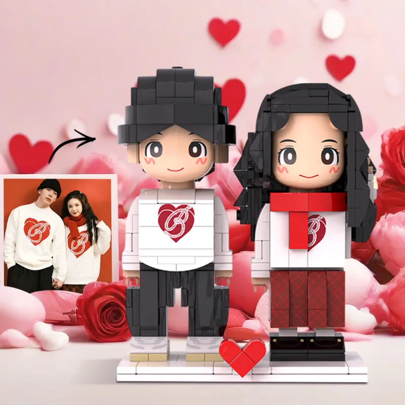 Custom Brick Figures, Personalized Interlocking Brick Plastic Toy