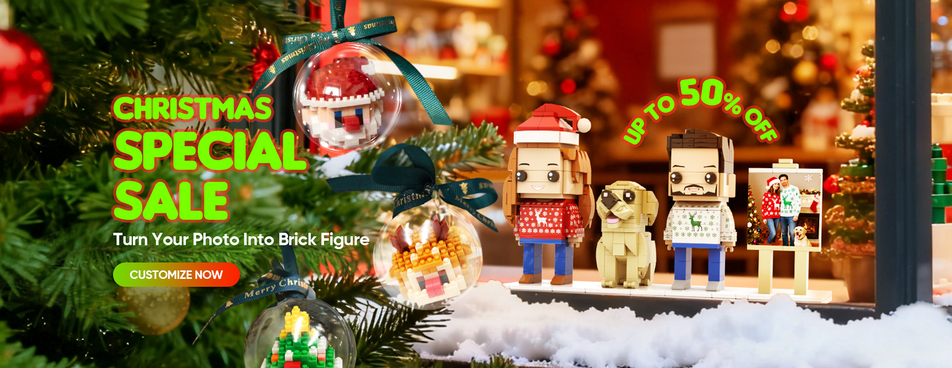 Custom Brick Figures, Personalized Interlocking Brick Plastic Toy