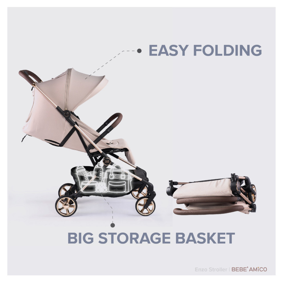 Enzo Cabin Size Stroller – bebeamico