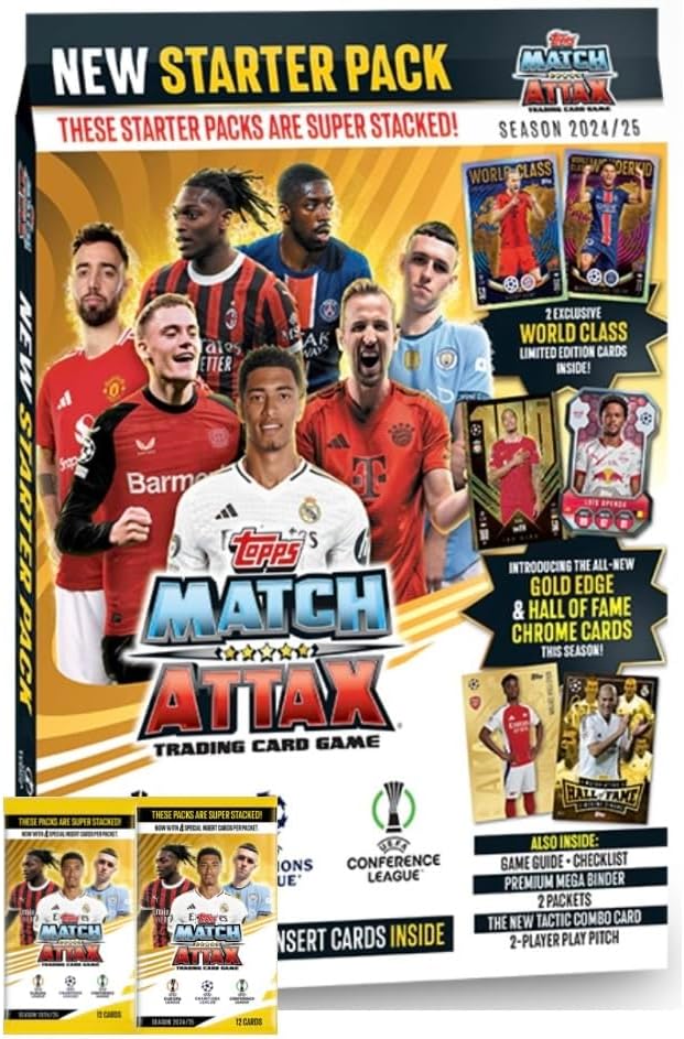 24/25 Topps Match Attax UEFA STARTER PACK