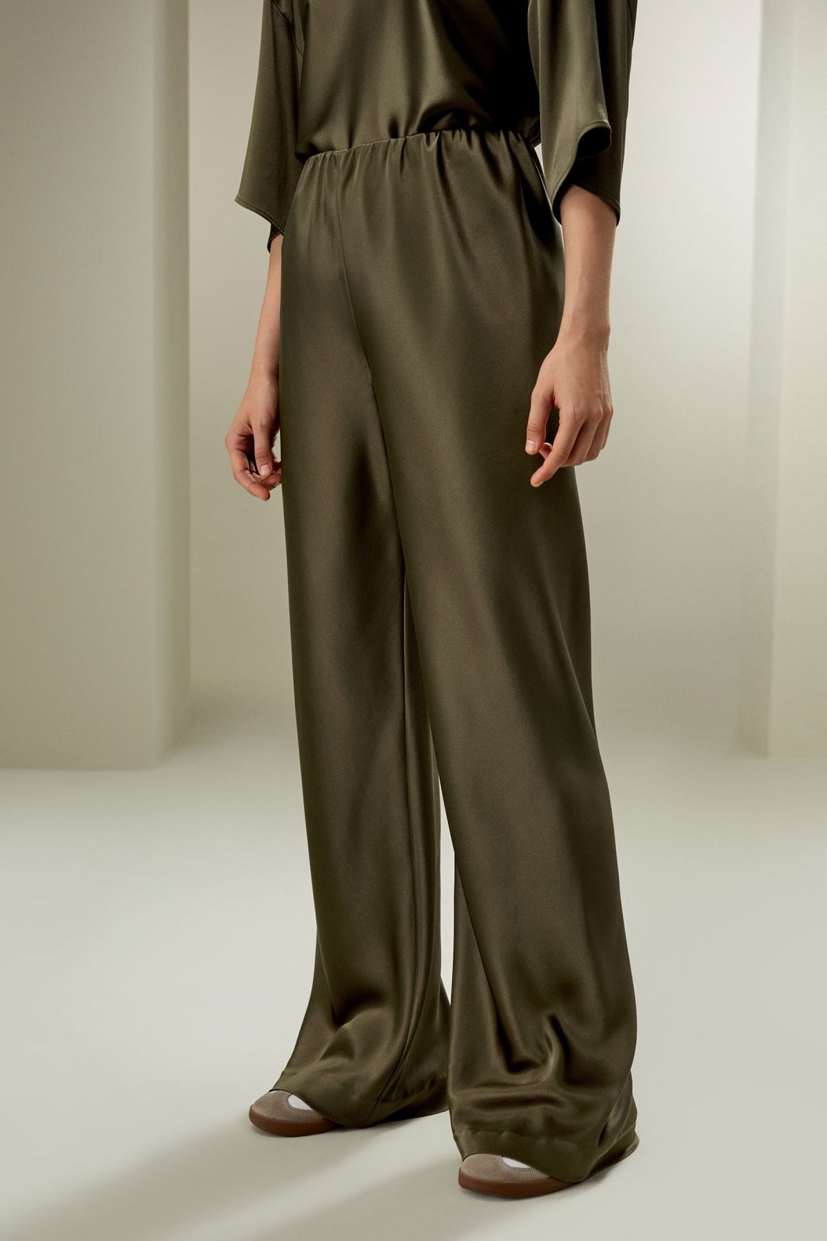 Full bias cut silk pants – LILYSILK