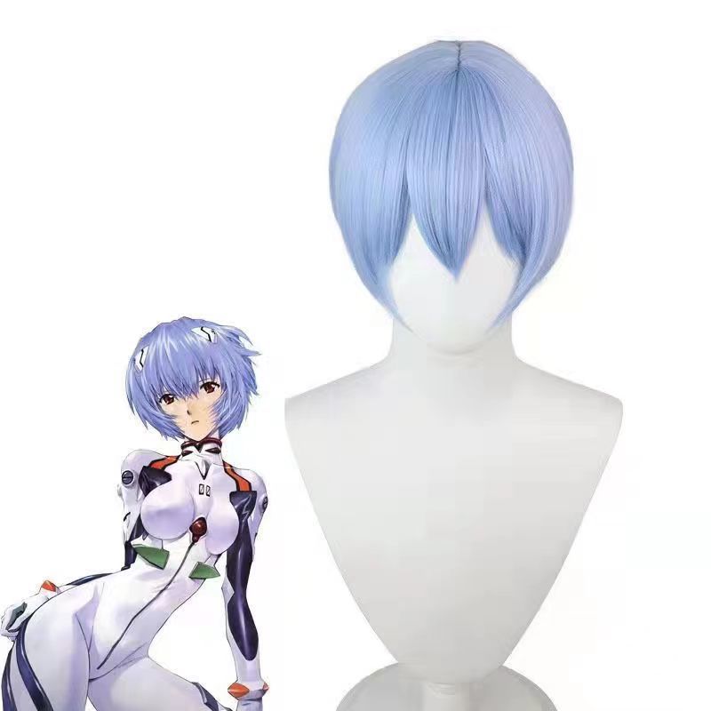 Evangelion Cosplay Wig: Rei Ayanami's