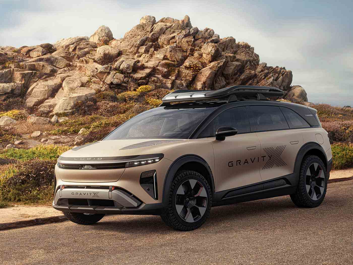 Lucid Gravity X Concept Unveiled: Off-Road Upgrades and Pebble Beach ...