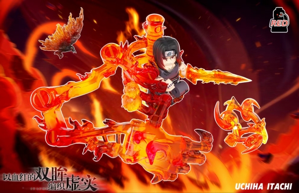 【Preorder】【Red】Susanoo Itachi 鼬 이타치【naruto custom minifigures】-Tom_minifigs