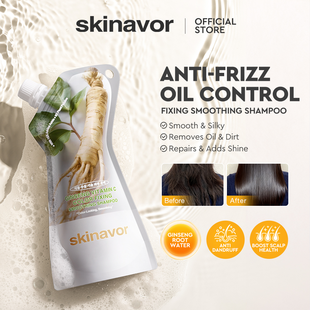 SKINAVOR Ginseng Vitamin C Color Fixing Smoothing Shampoo – SKINEVER PH