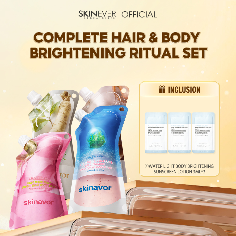 SKINAVOR Rose Niacinamide Brightening Body Scrub – SKINEVER PH