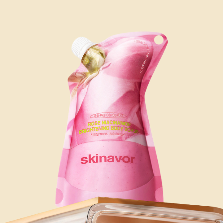 SKINAVOR Rose Niacinamide Brightening Body Scrub – SKINEVER PH