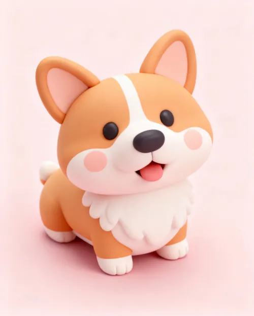 Clay Figurine-Molly Figure