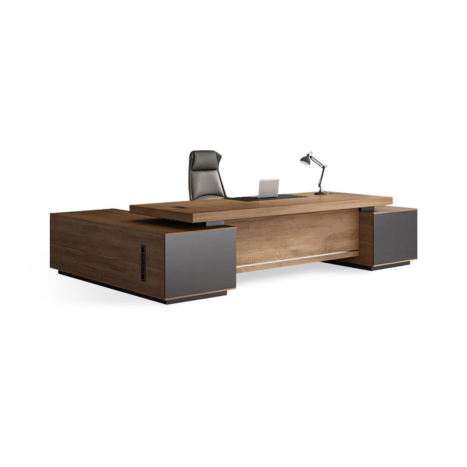 Simple Modern Office President Manager Desk And Chair LBZ-10106 – Kaguyasu