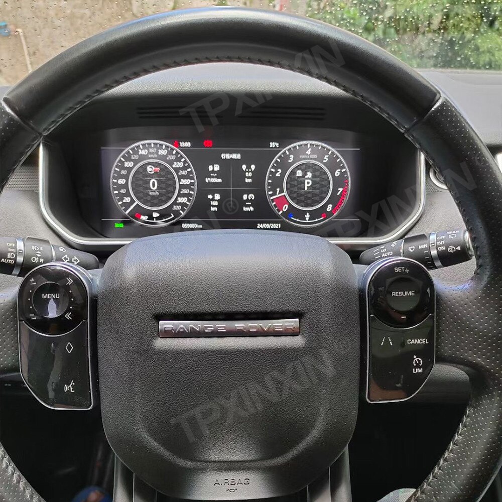 12.3'' Car LCD Dashboard Auto Player For Range Rover Sport Car LCD Ins