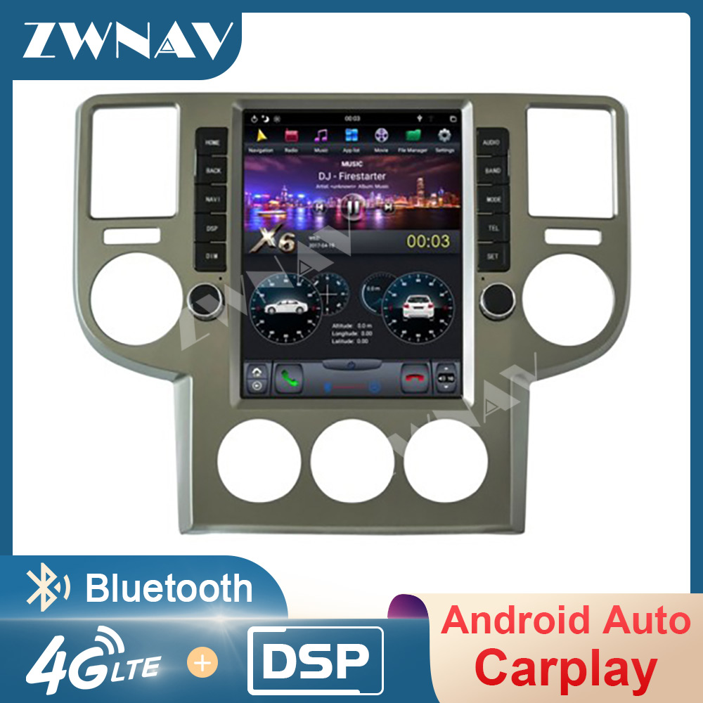 PX6 Tesla Screen Android 9.0 Car Radio Multimedia Player For NISSAN X Trail T30 2002 2008 GPS Navi AutoRadio Stereo Head Unit ZWNAV Official Store