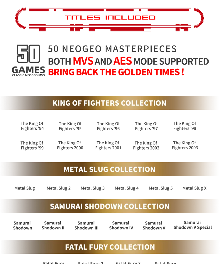 MVSX Home Arcade Combo, with MVSX Home Arcade Machine and MVSX Arcade