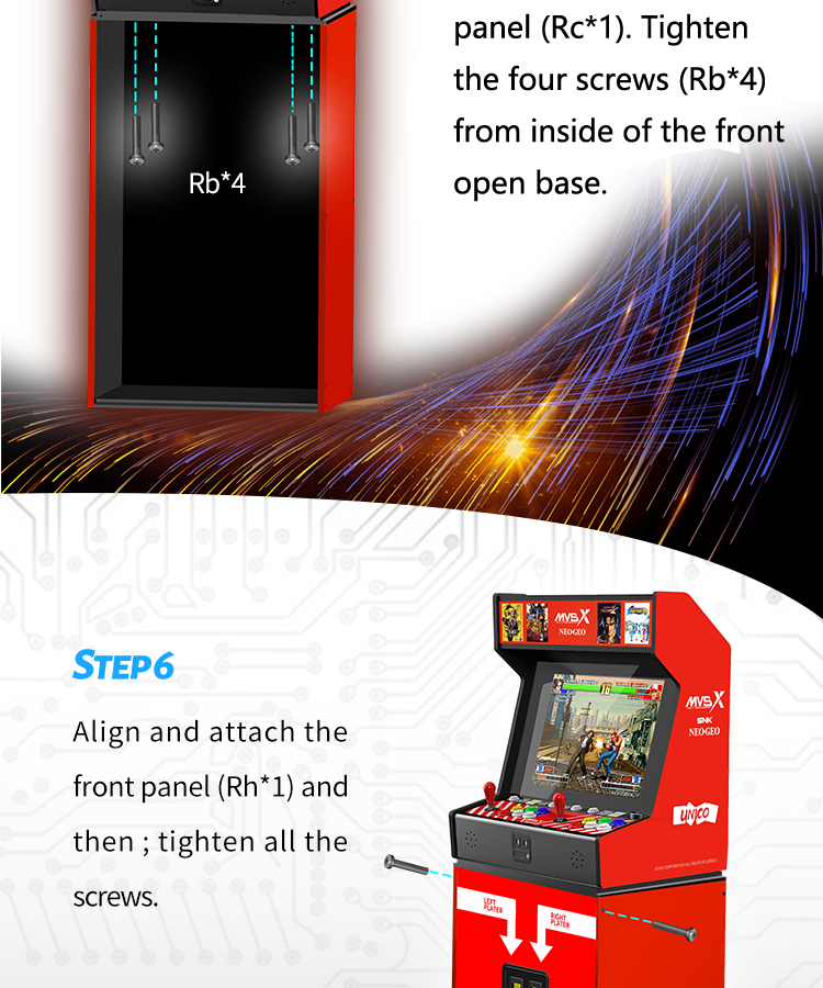 MVSX Home Arcade Combo, with MVSX Home Arcade Machine and MVSX Arcade