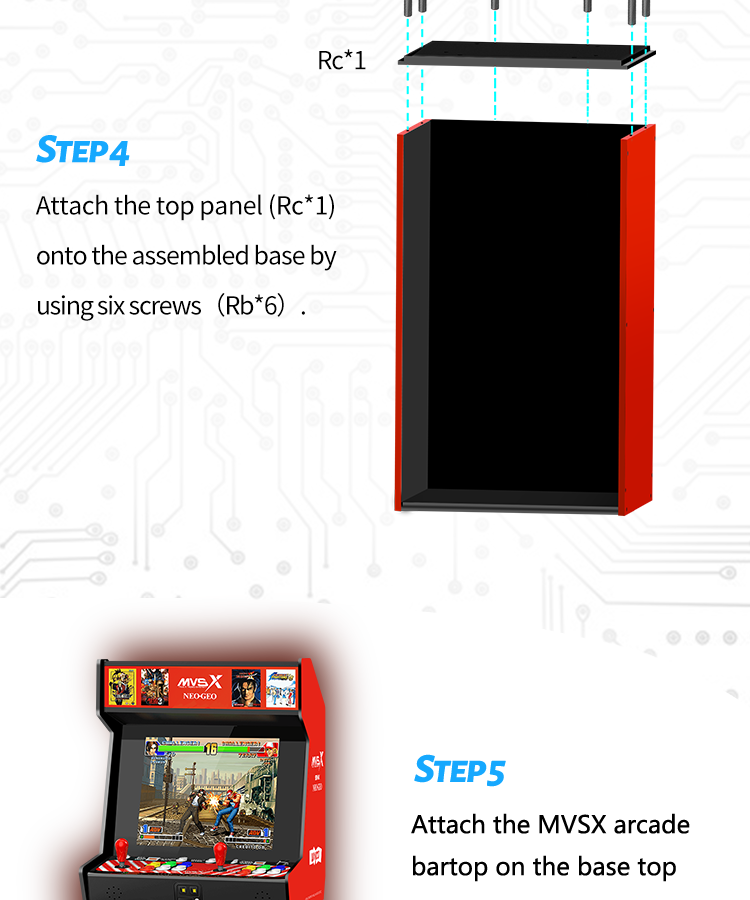 SNK MVSX Full Bundle Set with Riser and Stool-SNK MVSX