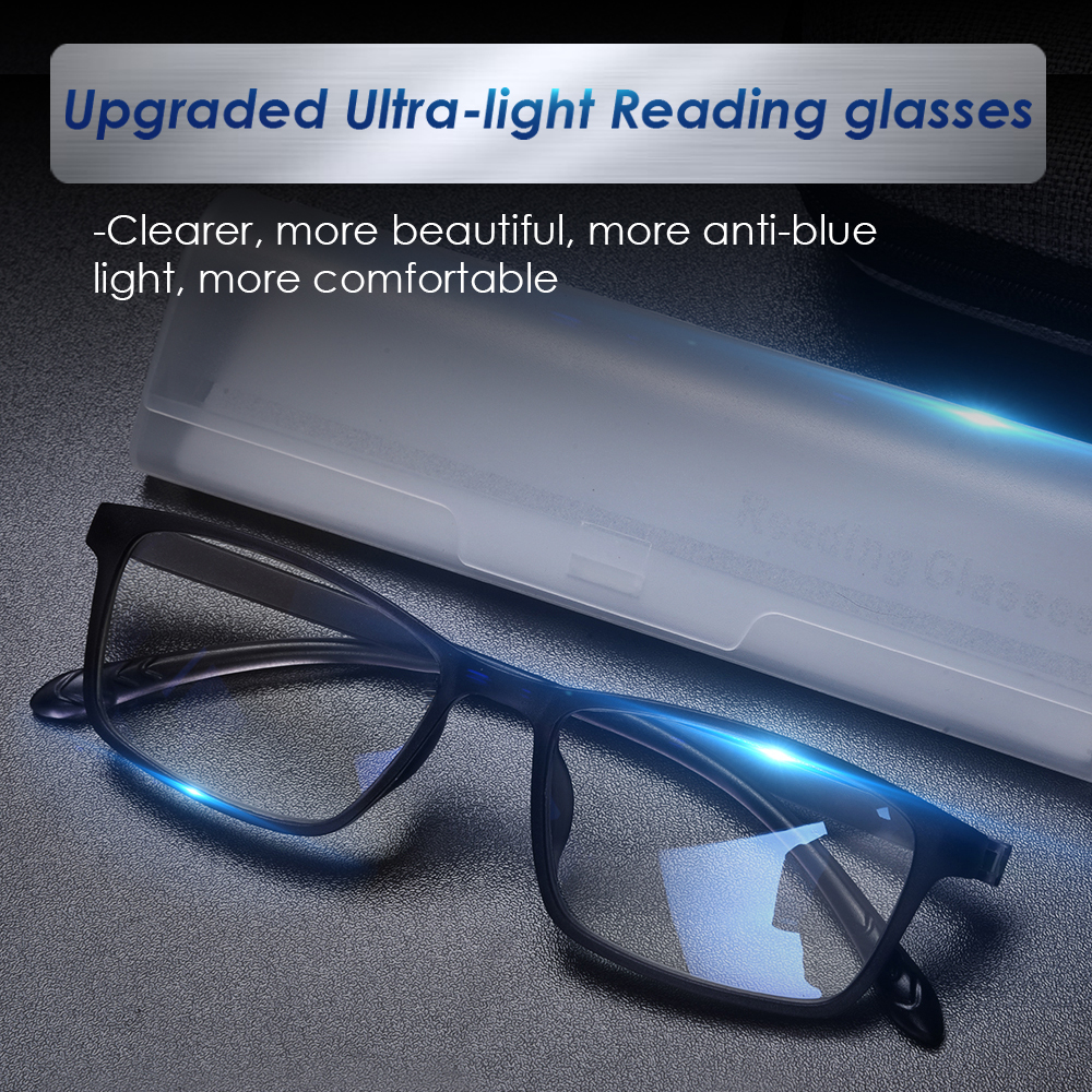 TERAISE 4-Pack Reading Glasses Blue Light Blocking Reader for Men Ultra ...