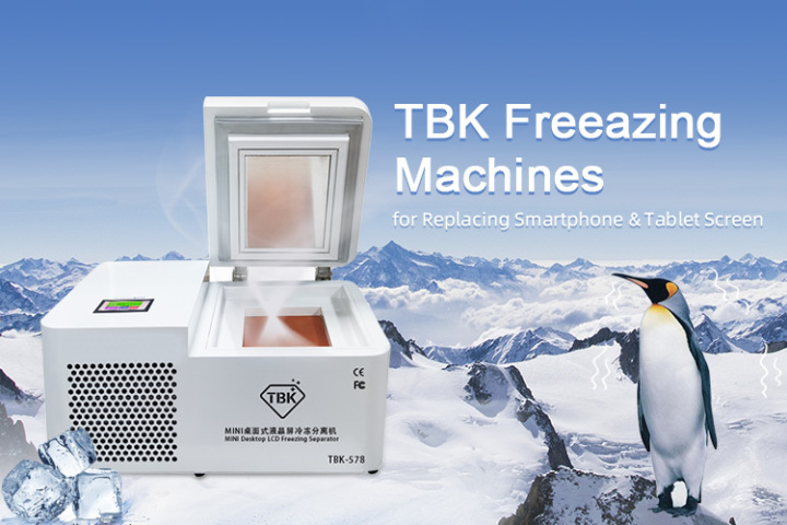 TBK machines are for refurbishing Smart Phone, cell phone, pad maintenance