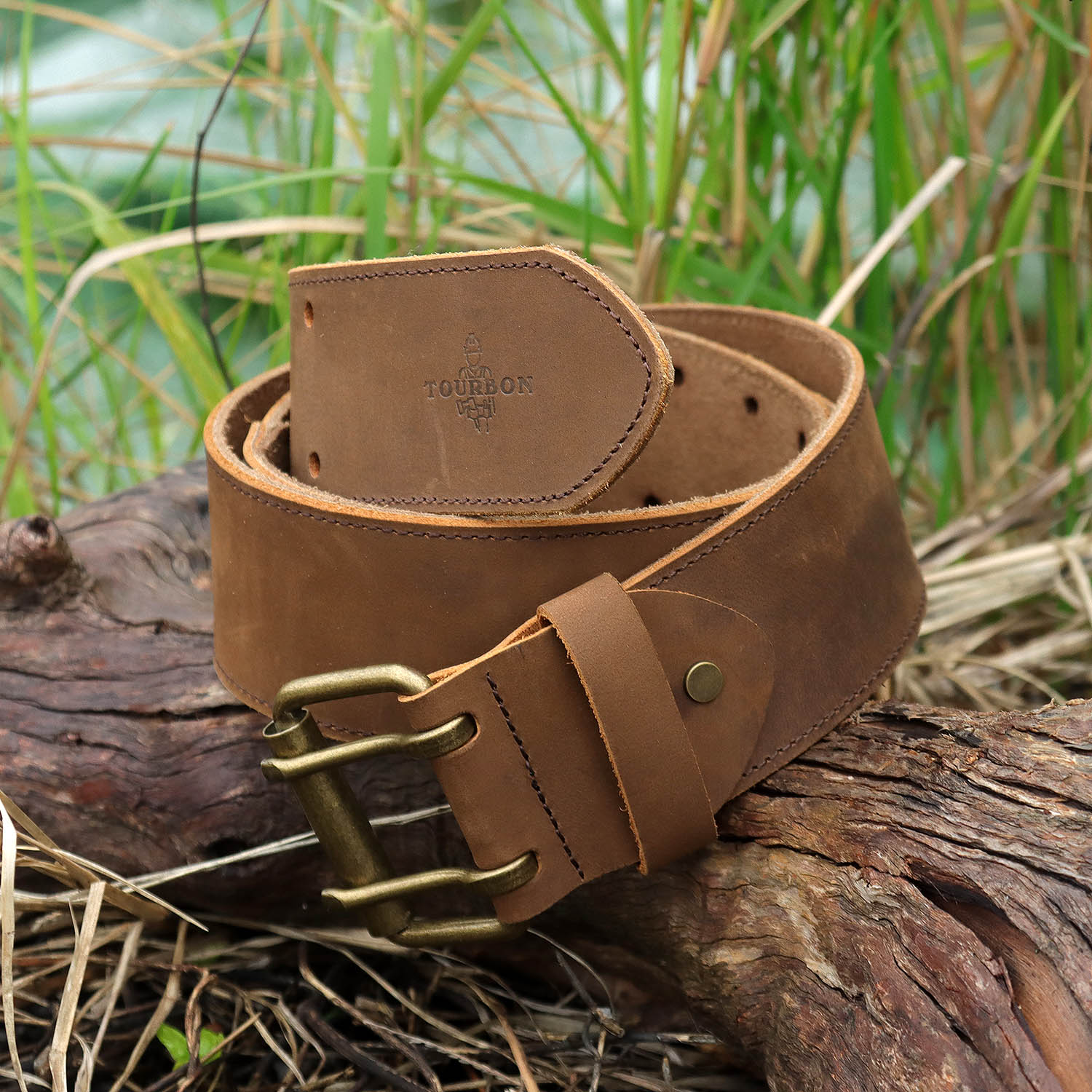 TOURBON 2-inch Wide Work Tool Belt for Men