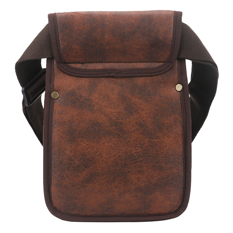TOURBON Vintage PU Leather Trap Shooting Bag