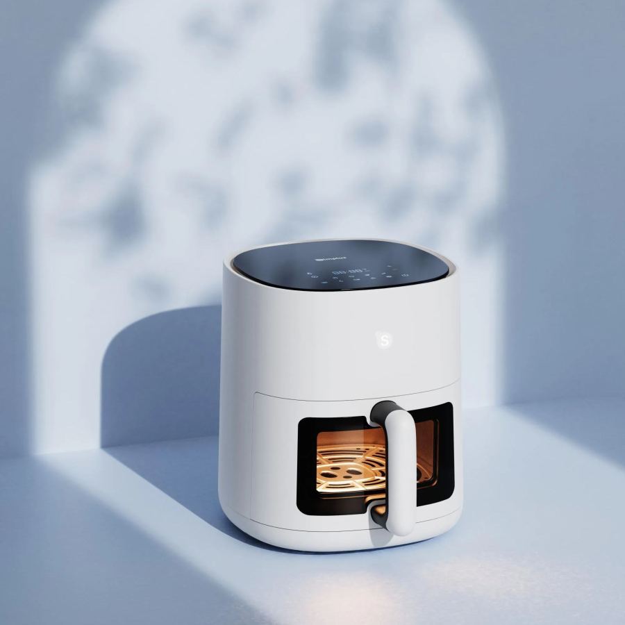 Air Fryer With Visible Window
