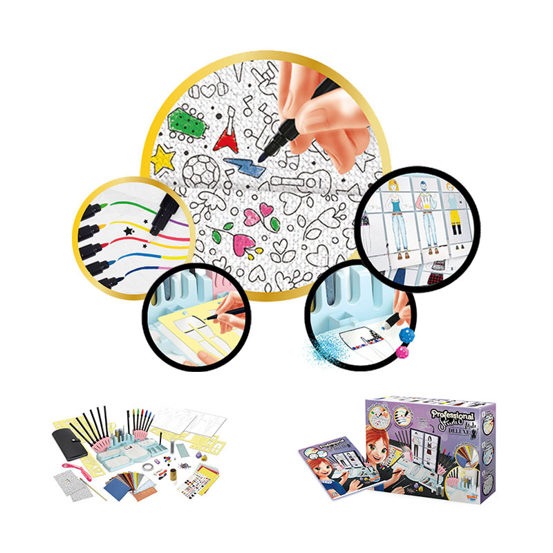 Buki France Professional Studio Model Deluxe | Drawing Books for Kids