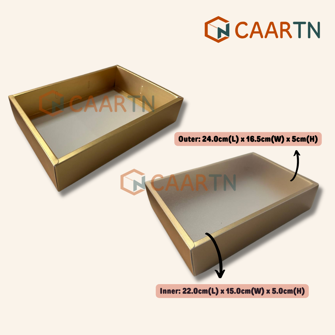 Rectangle Drawer Gift Box M (4 colours) - 10pcs/pkt