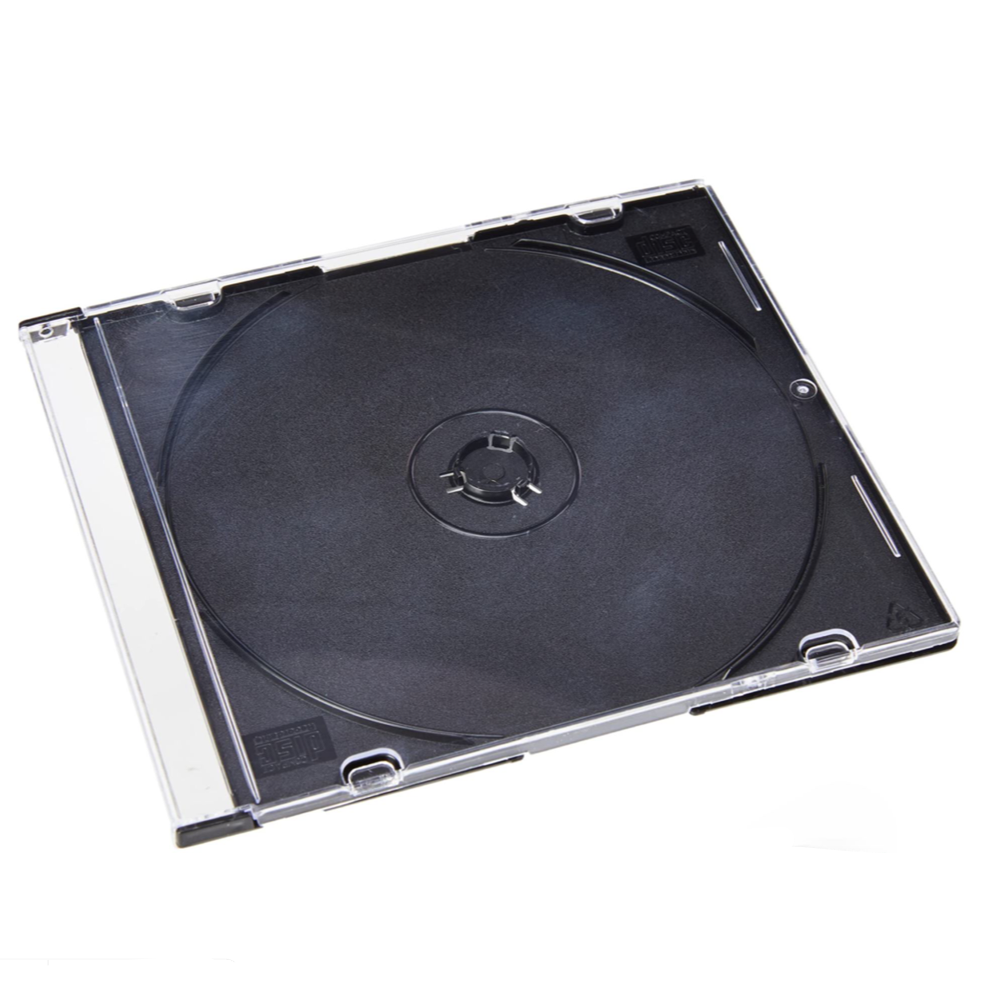 Slim Black CD Casing