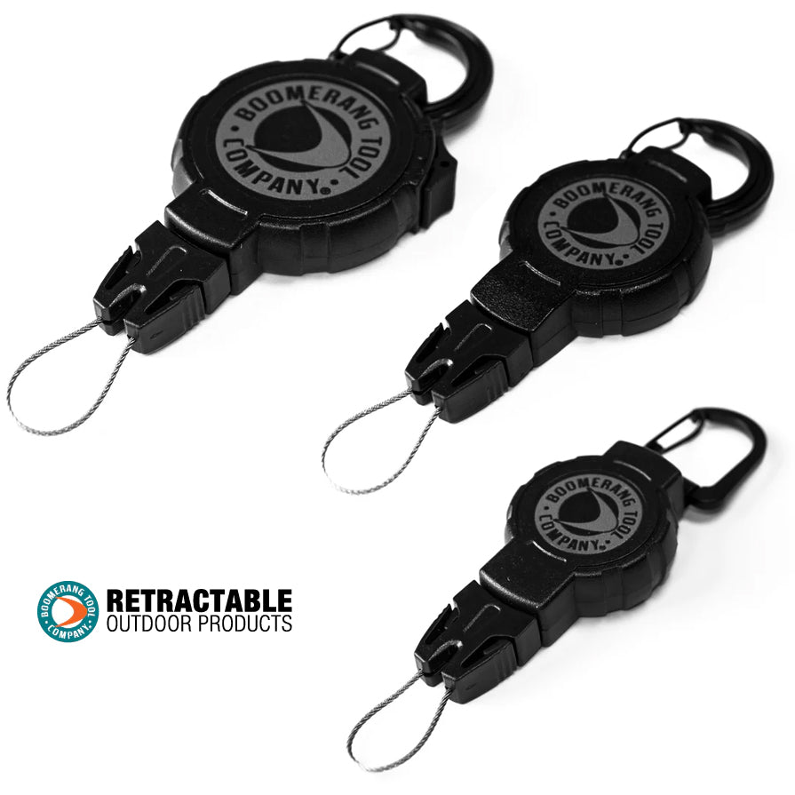 Boomerang Tool Company - Tactical Retractable Gear Tether Carabiner