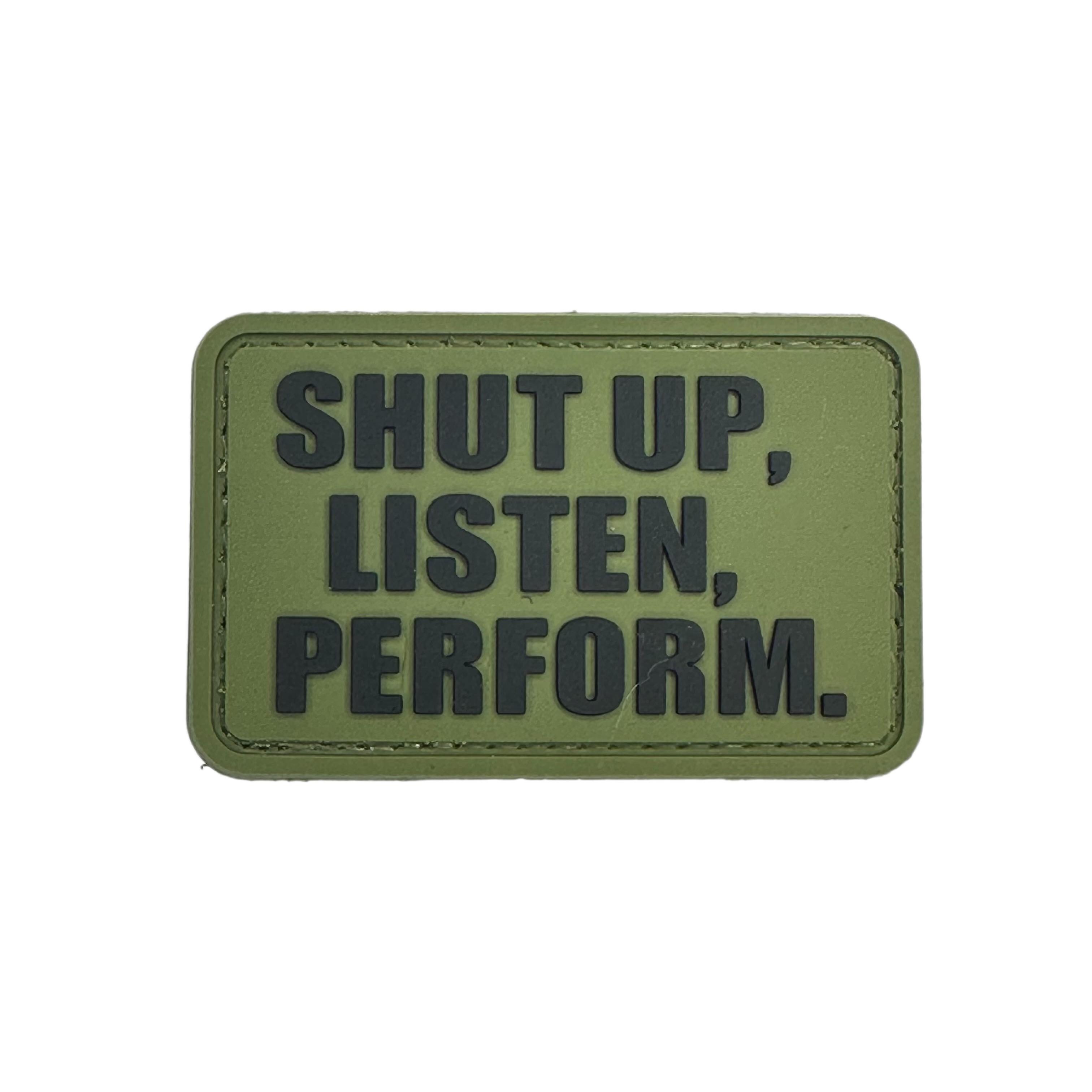 Rubber Patch - Shut Up Listen Perform