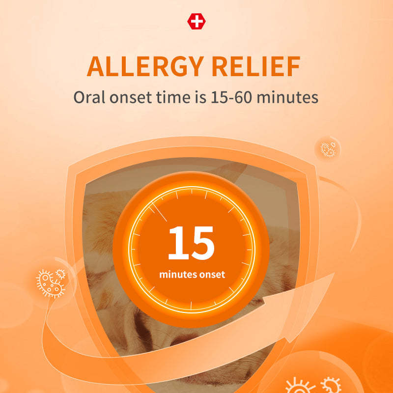 Chlorpheniramine Maleate Itchy Skin Relief Tablets For Dogs/ Cats