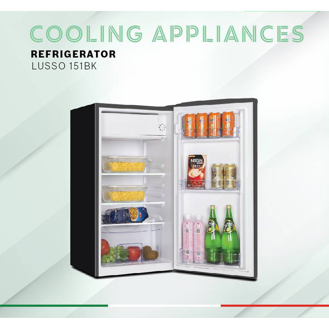 FABER 150L Minibar LUSSO 151BK | 20x Stronger Tempered Glass Tray | Re