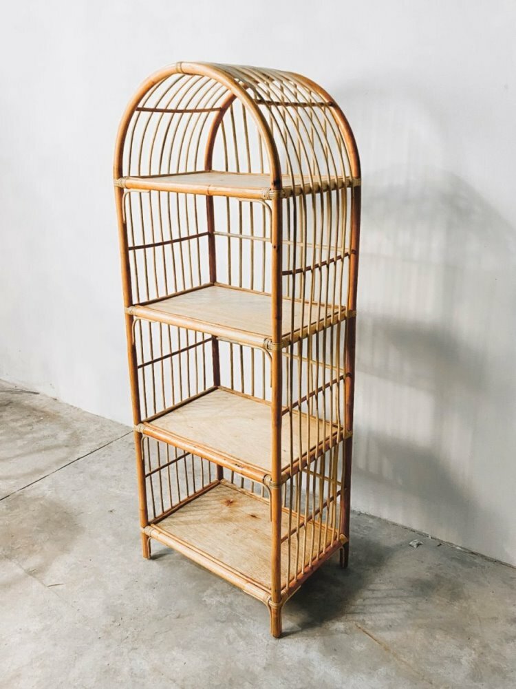 Curvy Rattan Rack / Shelf-Booming Plus