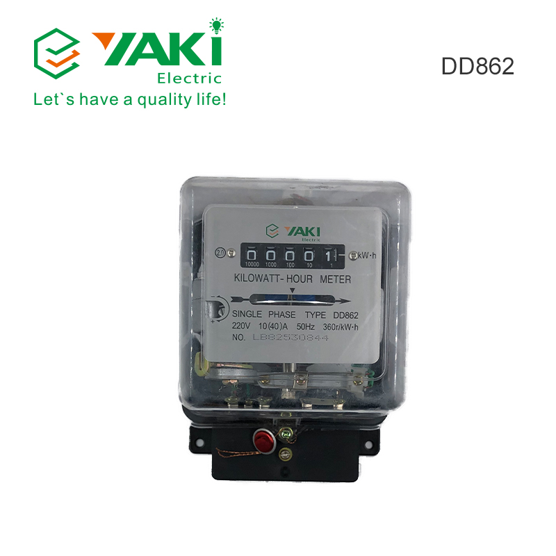 Plastic Mechanical Display Single Phase Electric Meter Plastic Mechanical Display Single Phase Electric Meter