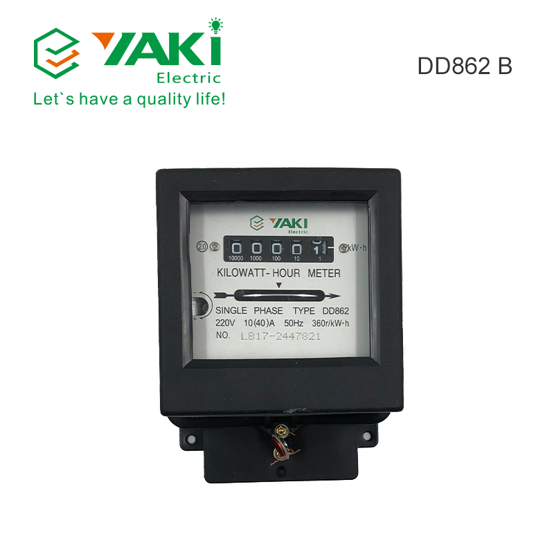 Plastic Mechanical Display Single Phase Electric Meter Plastic Mechanical Display Single Phase Electric Meter