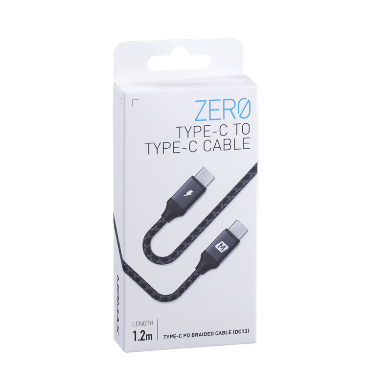 Zero Type C to Type C 60W Braided Cable (1.2M)