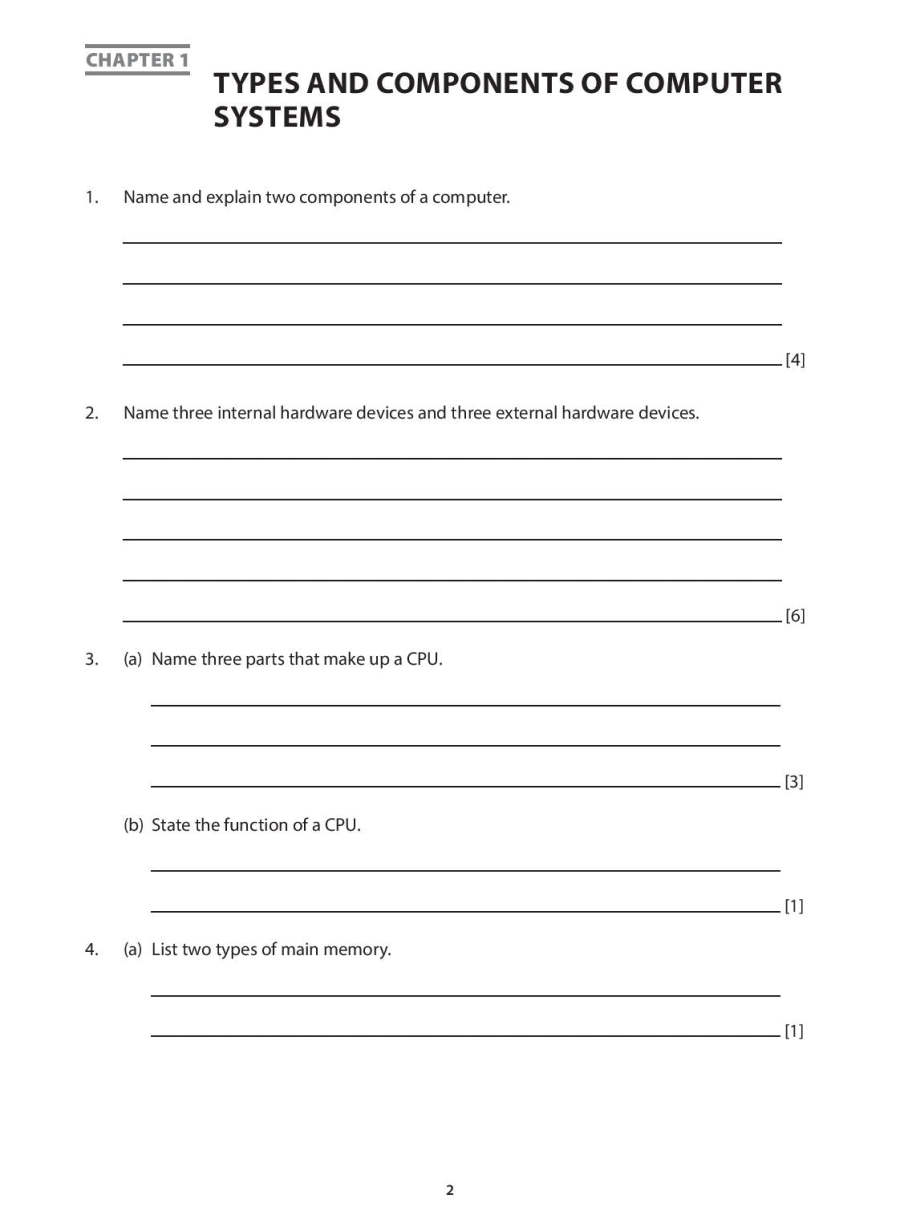 IGCSE Guide Computer Science ICT Revision Kit