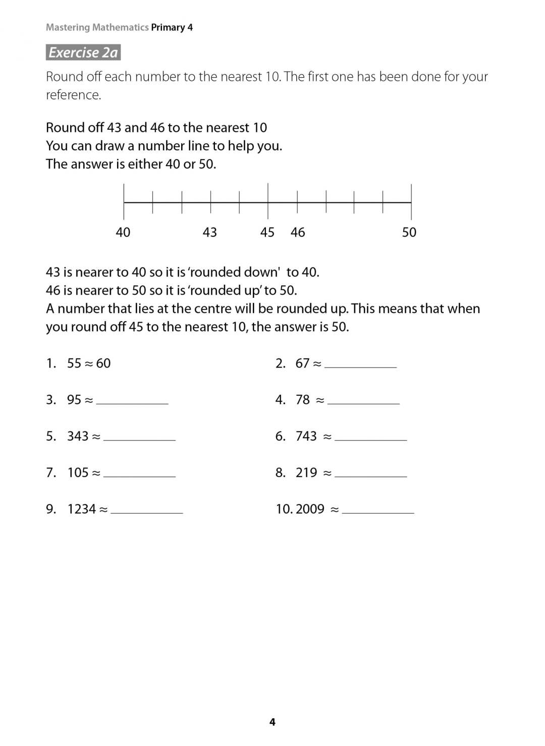Primary 4 Mathematics Mastering Mathematics