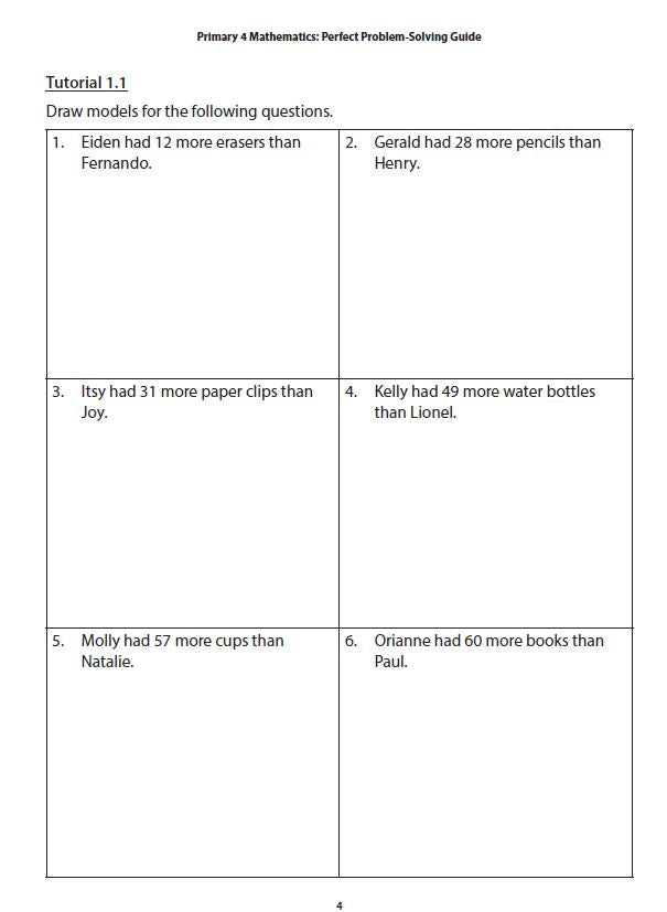 Primary 4 Mathematics Perfect Problem-Solving Guide – iLovereading.sg ...